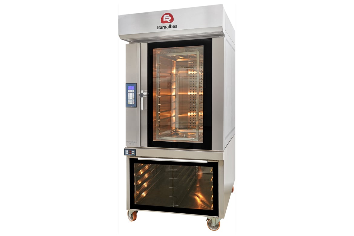 No compromise necessary The Rotoram Mini - a mini rotating rack oven