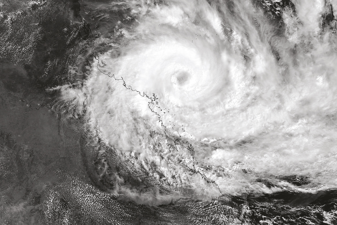 Eye of the storm struck at the end of March this year.