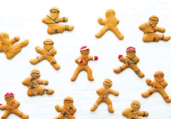 Anna Polyviou and her team ensured there was plenty of Christmas.