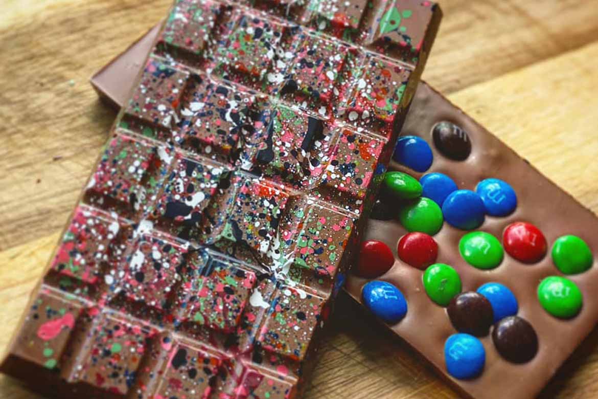 Pastry chef makes creative chocolate during lockdown - Baking Business